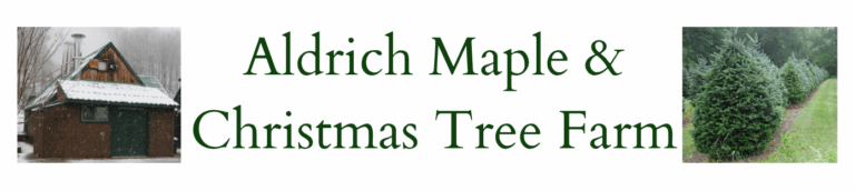 Aldrich Maple & Christmas Tree Farm – Here you will find a diverse ...